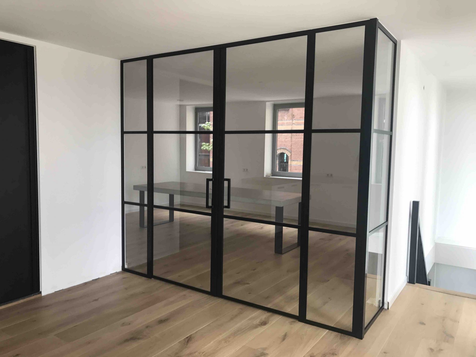 Stalen pui met hoek - Amsterdam - Mijn Stalen Deur